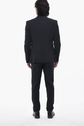 Corneliani CC COLLECTION Anzug aus Stretch-Schurwolle mit Pattentaschen Corneliani