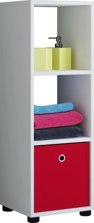 VCM Holzregal stehend | platzsparendes Regal | Maße: ca. H. 93 x B. 31 x T. 30 cm | Elegantes Regal stehend | Aufbewahrungsregal | Bücherregal - Benas-3