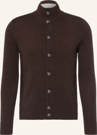 Strokesman's Strokesmans Strickjacke Aus Cashmere braun