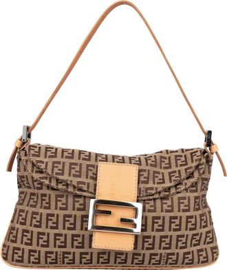 Fendi Crossbody Bags - Fendi FF Monogram Baguette Handbag - Gr. unisize - in Bunt - für Damen