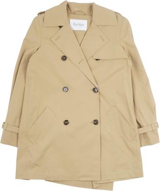 Max Mara Femme, Manteaux, Beige, Taille: 34 FR Landa Raincoat