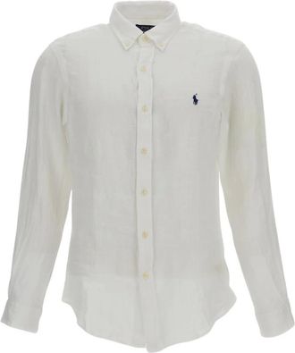Polo Ralph Lauren Homme, Chemises, Blanc, Taille: M Camicia