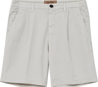 Mos Mosh Shorts aus einem soften Lyocell-Mix mit Bundfalte und Dehnbund in