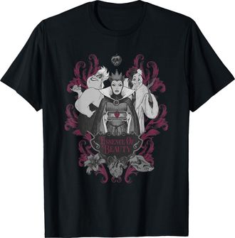 Disney Villains Floral Essence Of Beauty T-Shirt