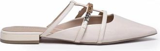 Pinko Pinko, Femme, Chaussures, Blanc, Taille: 40 EU Mules en vernis