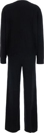 Soft Goat 100% Cashmere Pant Suit - Black