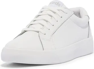 Keds Femme Lacets Pursuit Basket, Cuir Blanc, 37 EU