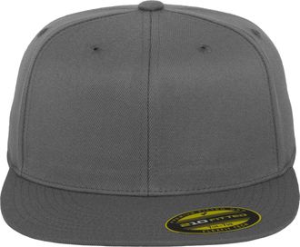 Flexfit Erwachsene M&uuml;tze Premium 210 Fitted, grau (Darkgrey), L/XL