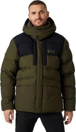 Helly Hansen Winterjacke Winter-Steppjacke Explorer Puffy (warm, PFC-freie) dunkelgrün Herren