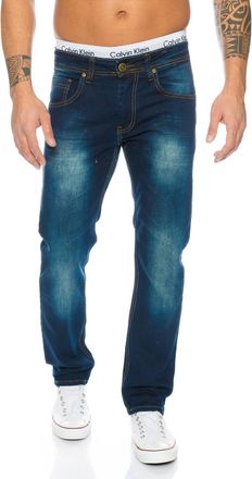 Rock Creek Herren Jeans Blau LL-397 [W33 L36]