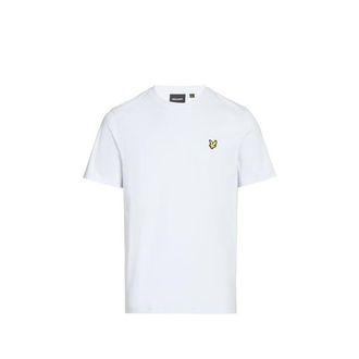 Lyle & Scott Baumwollrundhals T -Shirt - Blau