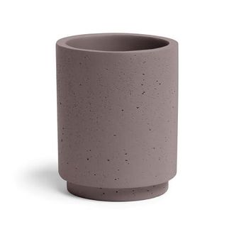 M&ouml;ve Solid Zahnb&uuml;rstenhalter 7,5 x 7,5 x 9,5 cm aus Zement, Grey