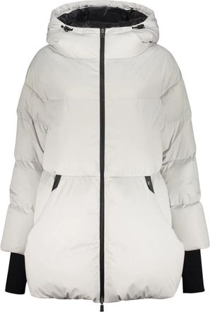 Herno Moderne Steppjacke mit Kapuze und Rei&szlig;verschluss - - Jackets - Damen - Wei&szlig; - 4XL