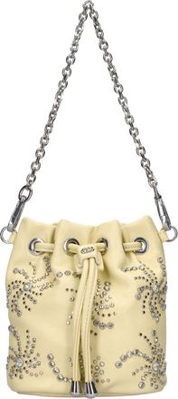 La Carrie Femme, Sacs, Beige, Taille: ONE Size Night Edition Faux Leather Bag