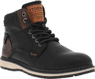 Tom Tailor Homme 4280530006 Botte Tendance, Noir, 45 EU