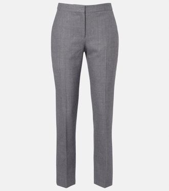 Alexander McQueen Schmale Hose aus Wolle
