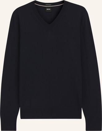 HUGO BOSS Pullover H-Melba Regular Fit blau