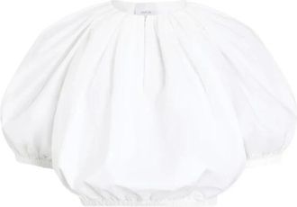 Patou Femme, Blouses et Chemises, Blanc, Taille: 38 FR Blouse en Coton