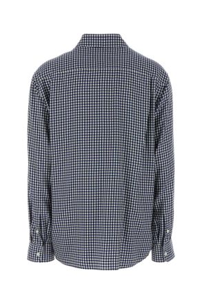 Loewe Gingham Twill Shirt - Navy