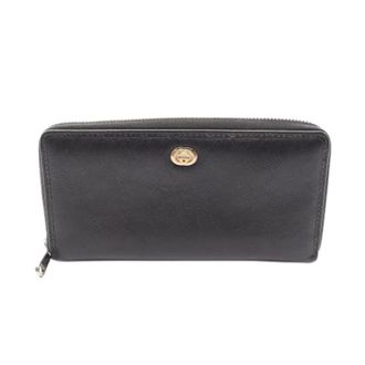 Gucci Portefeuille long doccasion (bi-pli) - Femme - Pre-owned - Noir - Taille: ONE Size