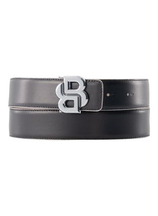 HUGO BOSS Herren G&uuml;rtel beige Glattleder