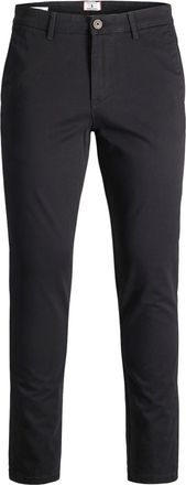 Jack & Jones Herren Jack & Jones Chino Slim-fit Chinohose, Schwarz(black/Black), 30W / 32L