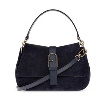 Furla Flow Medium Bag - Femme - Sacs - Bleu - Taille: ONE Size