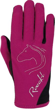 Roeckl Sports Reithandschuh Tryon, Kids Sommer Handschuh, Beere 6