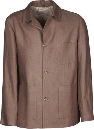 Lardini Homme, Vestes, Brun, Taille: L Vestes l&eacute;g&egrave;res