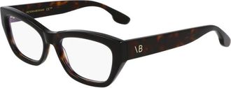 Victoria Beckham Femme, Accessoires, Brun, Taille: ONE Size Monture de Lunettes en Ac&eacute;tate