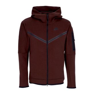 Nike Tech Fleece Hoodie Zip Sweatshirt - - Sport - Herren - Braun - S