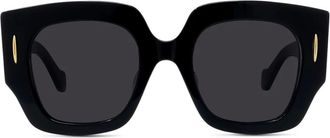 Loewe Femme, Accessoires, Noir, Taille: ONE Size &Eacute;l&eacute;gantes Lunettes de Soleil Oversize Ac&eacute;tate Noir