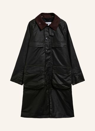 Barbour Mantel Bedale Mit Abnehmbarer Kapuze gruen