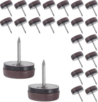 Artibetter MUCKLILY 40 St&uuml;ck Teiliges M&ouml;bel nivellierf&uuml;&szlig;e mit N&auml;geln rutschfeste Bodenschoner f&uuml;r St&uuml;hle Tische Schr&auml;nke Kratzfest Ger&auml;uschd&auml;mpfend Geeignet f&uuml;r 