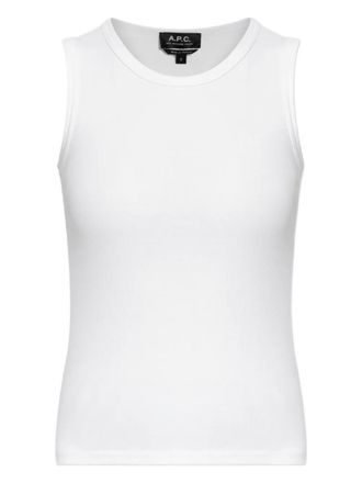 A.P.C. débardeur à col rond - Blanc