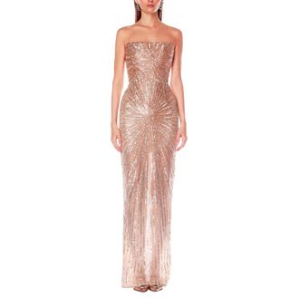 Bronx and Banco Femme, Robes, Rose, Taille: 42 FR Robe Maxi Dahlia