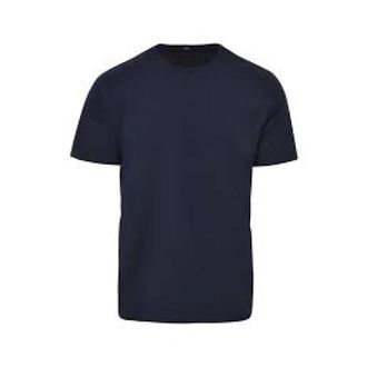 Herno Navy Stretch Jersey Crew Neck T-shirt - - Tops - Herren - Blau - 3XL