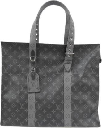 Louis Vuitton unisex, Pre-owned, Noir, Taille: ONE Size Sac cabas en toile Pre-owned