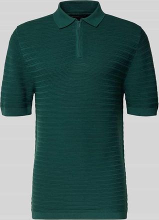 Mc Neal Regular Fit Poloshirt mit kurzem Rei&szlig;verschluss