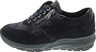 Waldl&auml;ufer M-Tonia Chaussures de sport &agrave; lacets Bleu, Notte Ls Schw Anthr, 41.5 EU X-Large