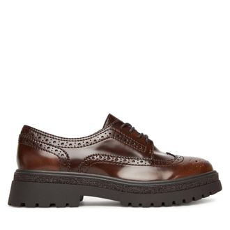 Tamaris Oxford Schuhe Tamaris 1-23619-45 Braun