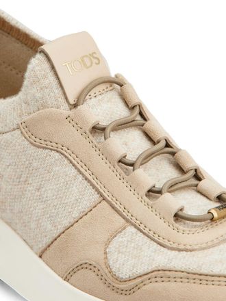 Tod's Stretch Knit Sneaker - beige