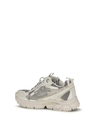 Off-white Be Right Back Worn Out Sneakers - Beige
