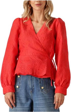 Y.A.S Y.a.s, Damen, Blusen & Hemden, Rot, XSGr&ouml;&szlig;e