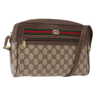 Gucci Sac bandouli&egrave;re en plastique Pre-owned - Femme - Pre-owned - Beige - Taille: ONE Size