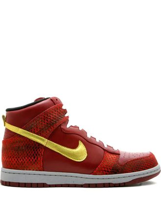 Nike baskets montantes Dunk Premium - Rouge