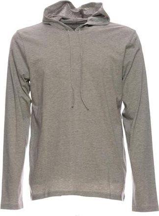 Ralph Lauren Polo Ralph Lauren Sweat à capuche pour homme en jersey de coton gris (as3, alpha, x_l, régulier, normal), Gris mélangé, XL