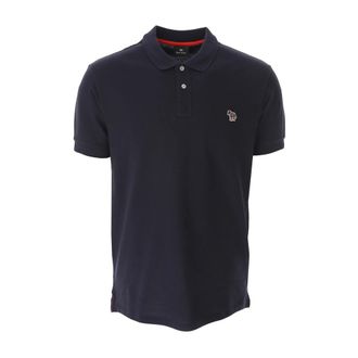 Paul Smith Zebra Logo Poloshirt - - Tops - Herren - Blau - S