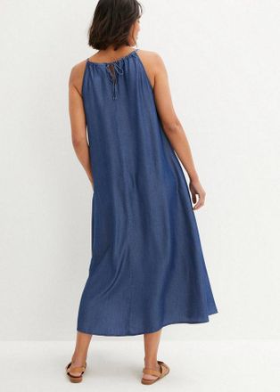 Bonprix Jeanskleid f&uuml;r l&auml;ssigen Look, aus Lyocell (TENCEL), in A-Linie