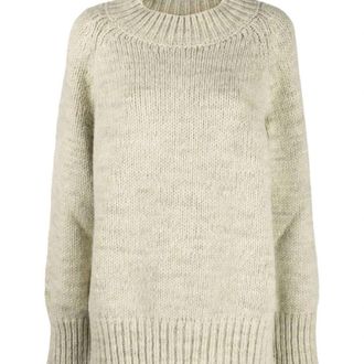 Maison Margiela Stilvoller Strickpullover - - Knitwear - Damen - Beige - M